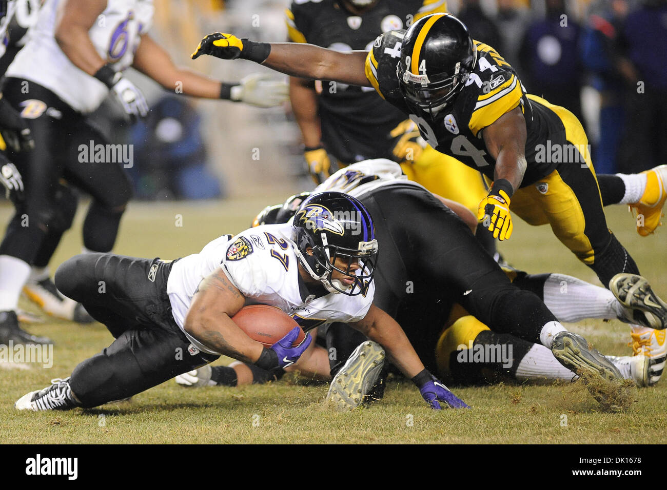 Jan. 15, 2011 - Pittsburgh, PENNSYLVANNIA, U.S - Baltimore Ravens ...