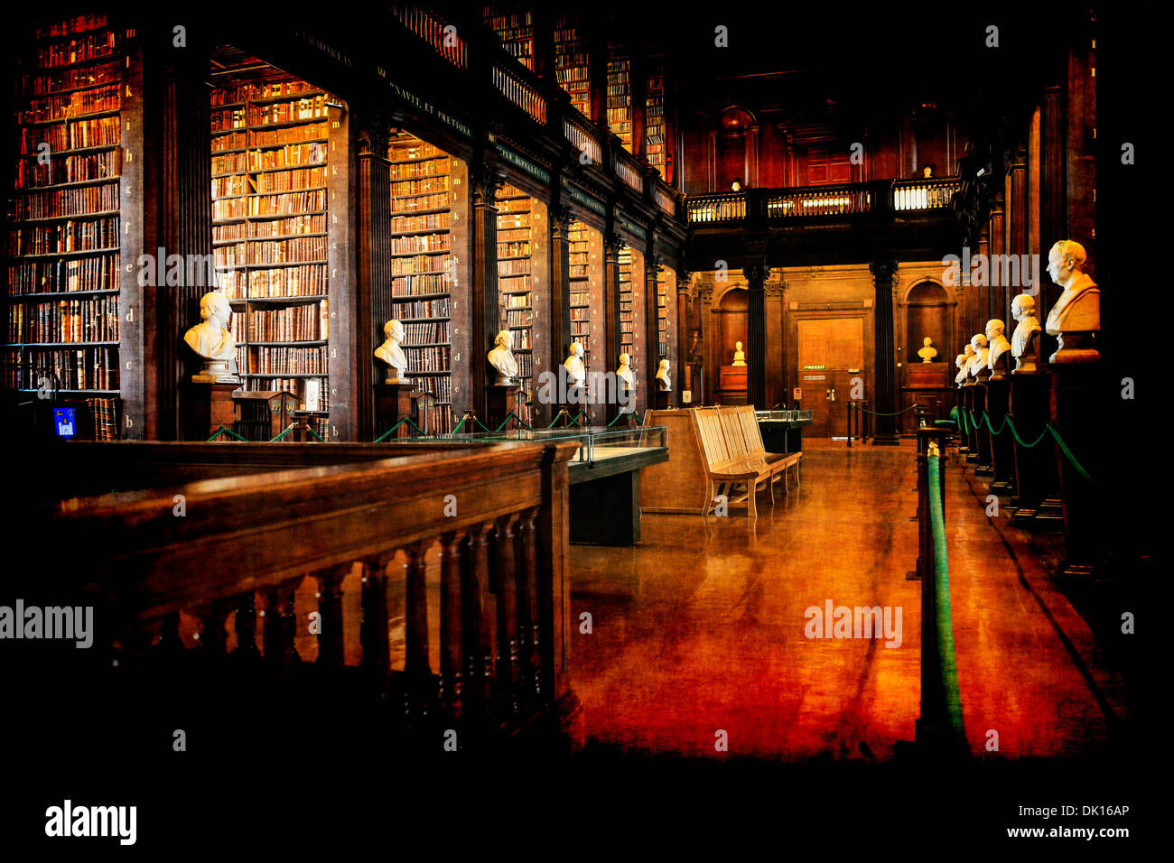 Trinity College Library, Dublin Stock Photo - Alamy