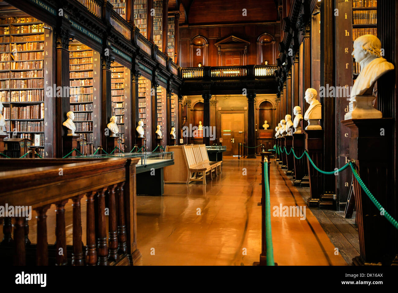 Trinity College Library, Dublin Stock Photo - Alamy