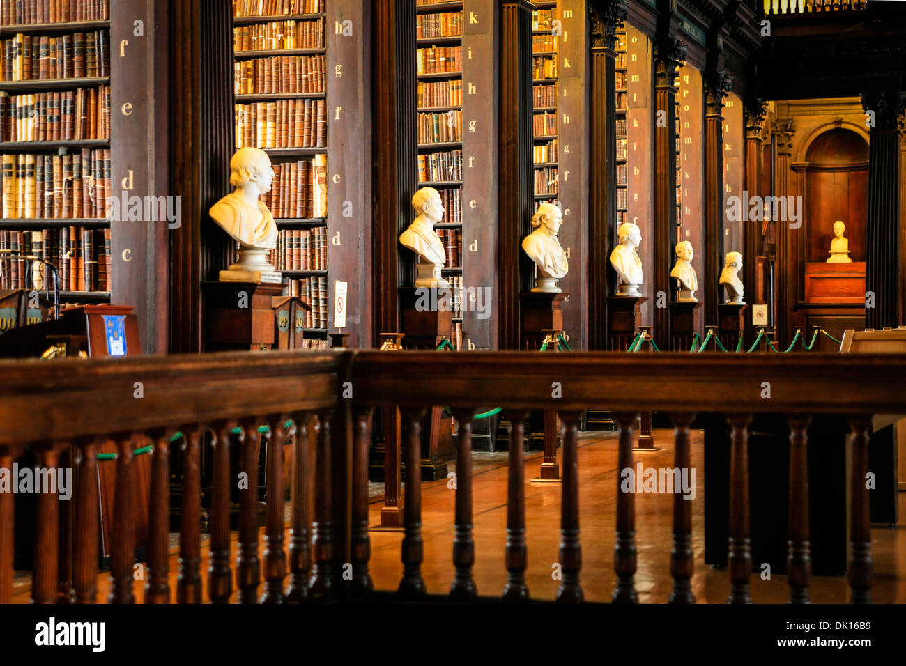 Trinity College Library, Dublin Stock Photo - Alamy