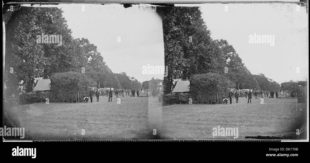 This image shows the quarters of an infantry company, likely from the ...