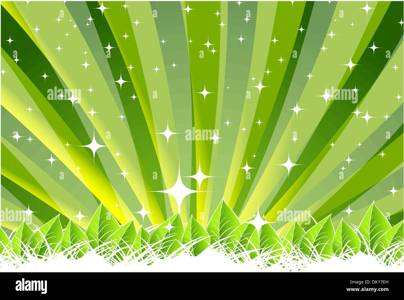 Abstract green nature eco concept Stock Vector Image & Art - Alamy