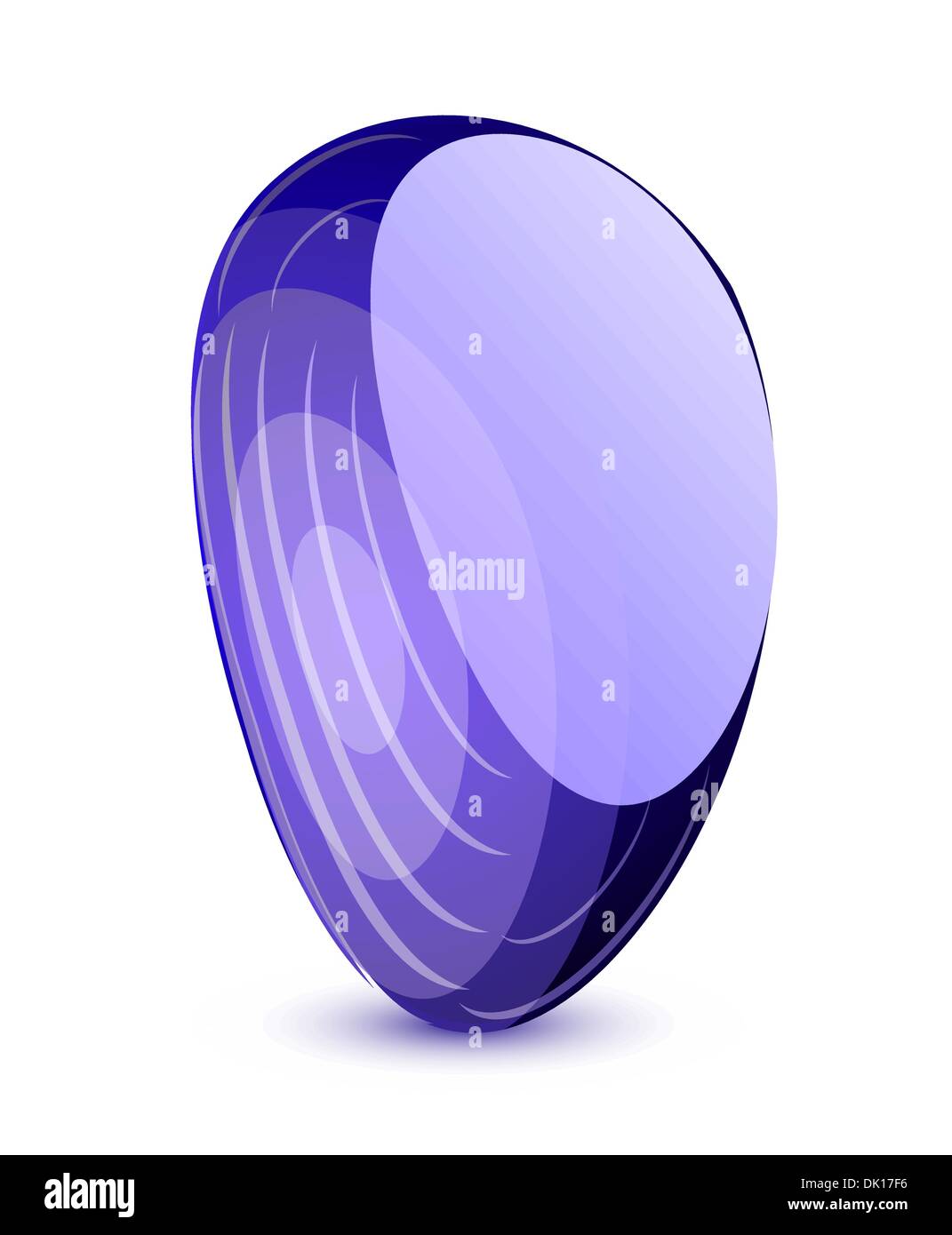 Vector smooth glass shapes design Stock Vector Image & Art - Alamy