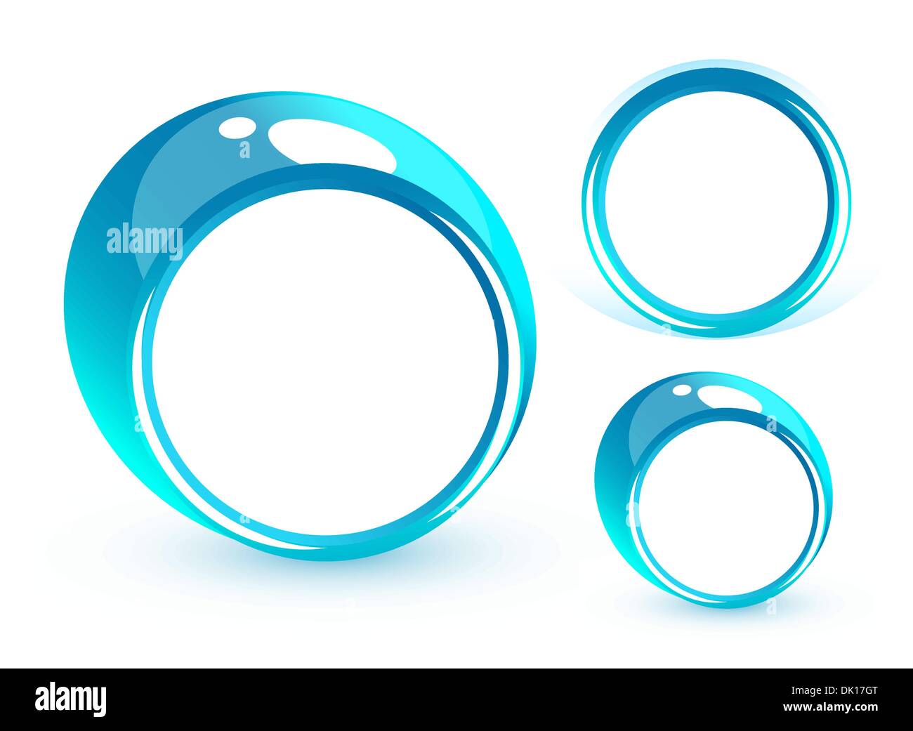 Colorful glass shapes Stock Vector Image & Art - Alamy