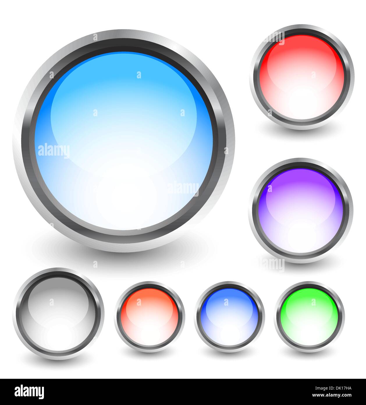 Vector smooth glass shapes design Stock Vector Image & Art - Alamy