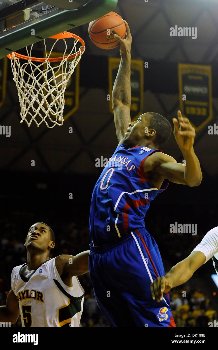 Jan. 17, 2011 - Waco, Texas, United States of America - Kansas Jayhawks ...