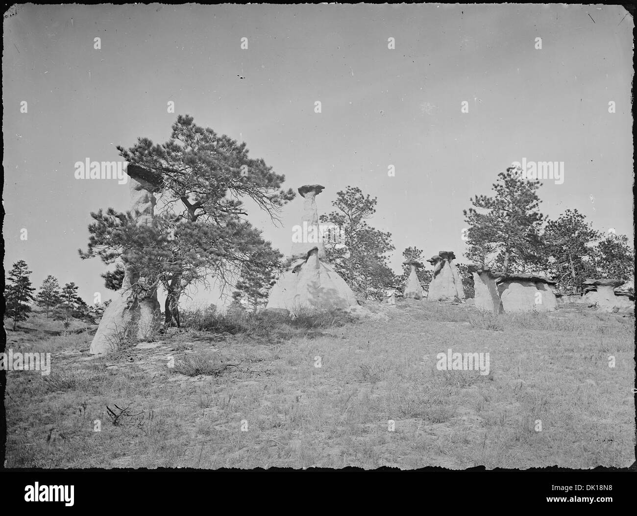 A scenic view in Monument Park, located north of Colorado Springs in El ...
