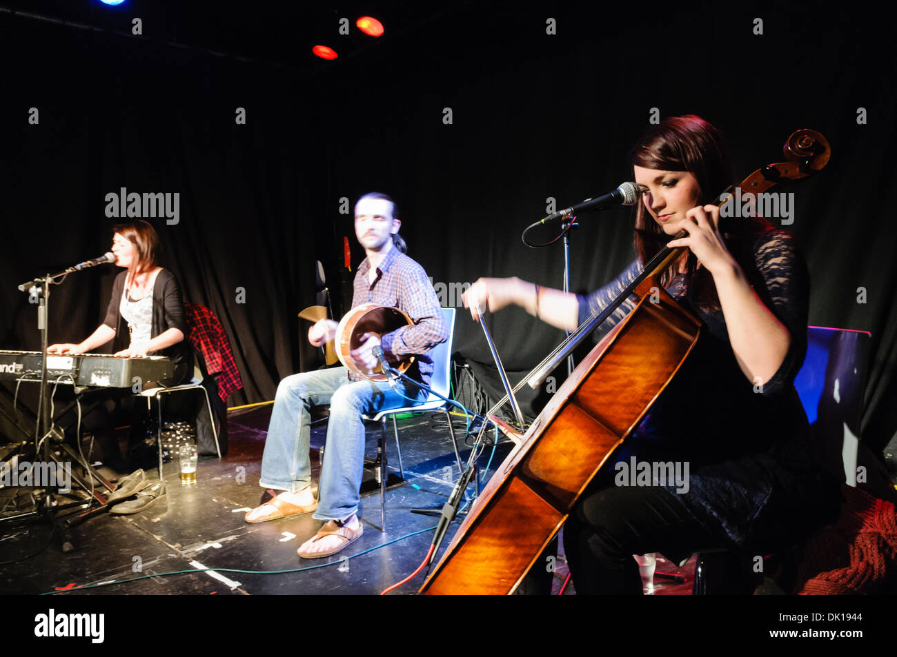 Belfast, Northern Ireland, UK. 30th Nov 2013. Irish band "Silhouette ...