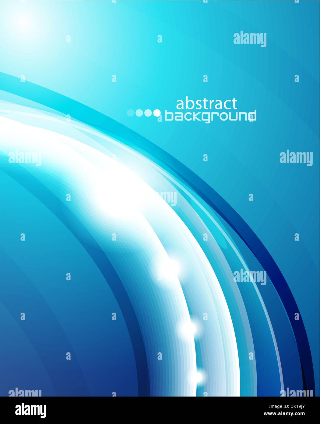 Abstract blue wave vector background Stock Vector Image & Art - Alamy