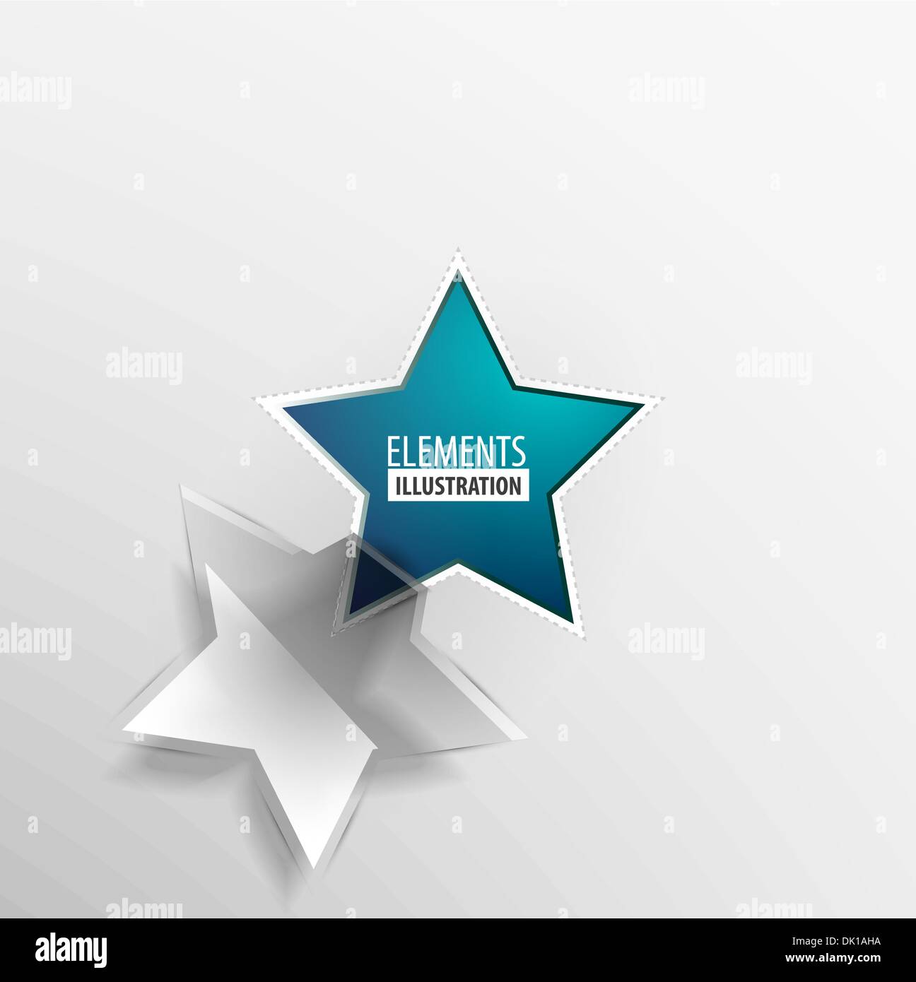 Blue color sticky star eps10 vector labels Stock Vector Image & Art - Alamy