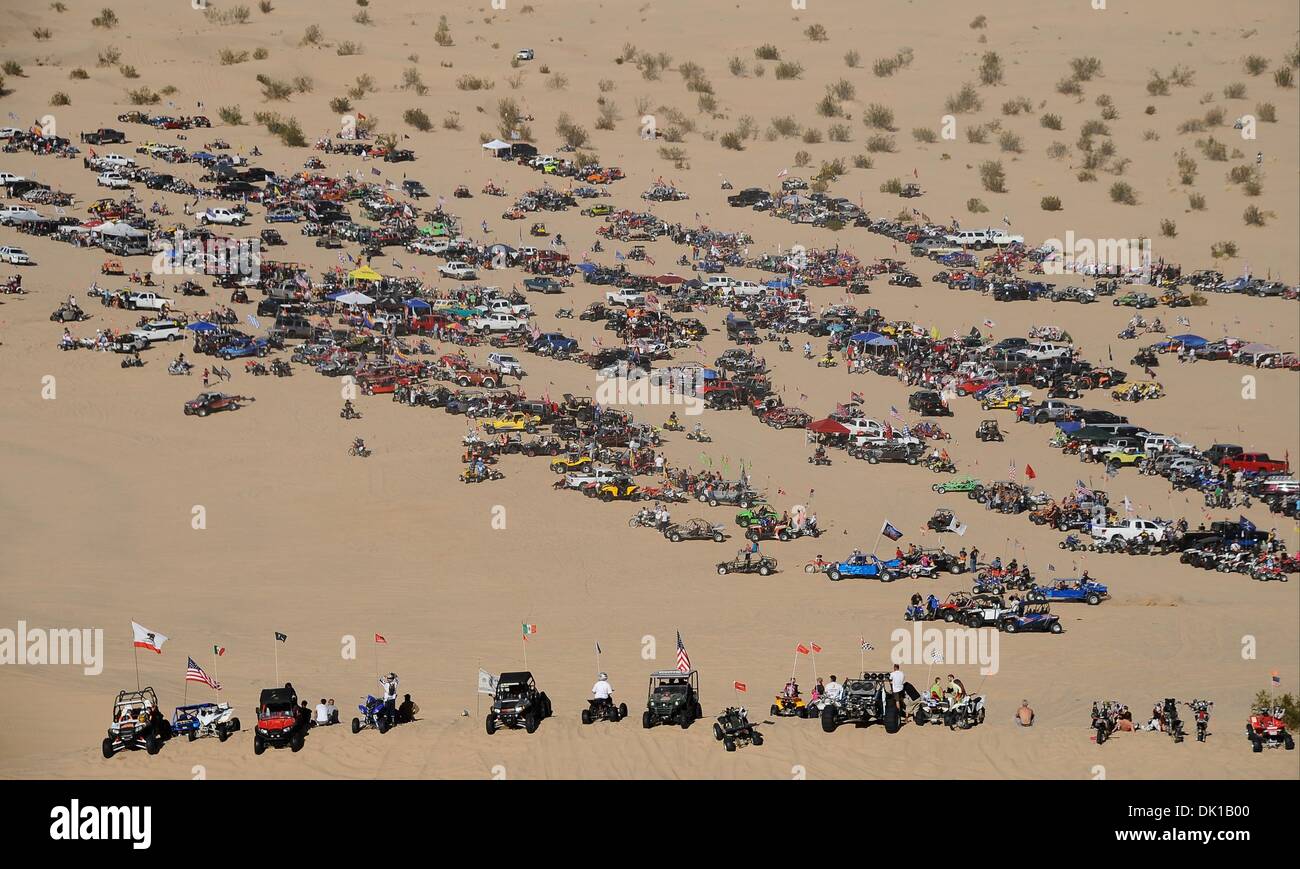 Nov 27-28-29, 2013. Glamis CA. USA Thousands of off-roaders enjoy the ...