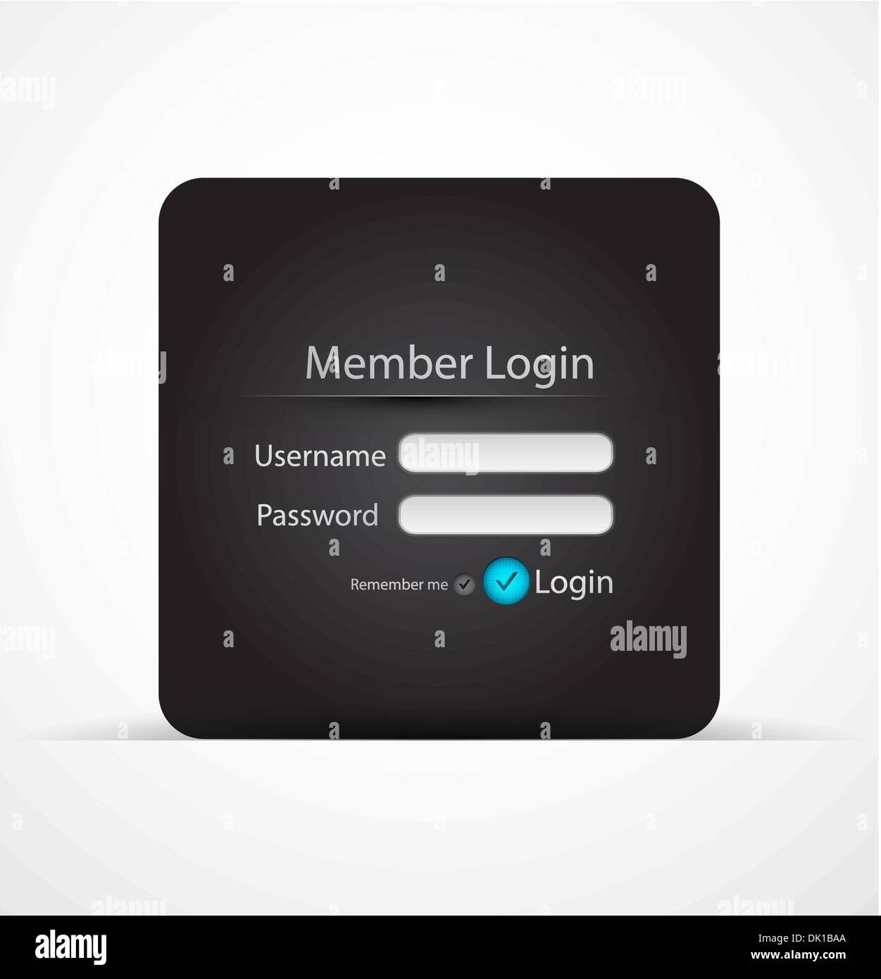 Abstract login vector background for your design Stock Vector Image ...