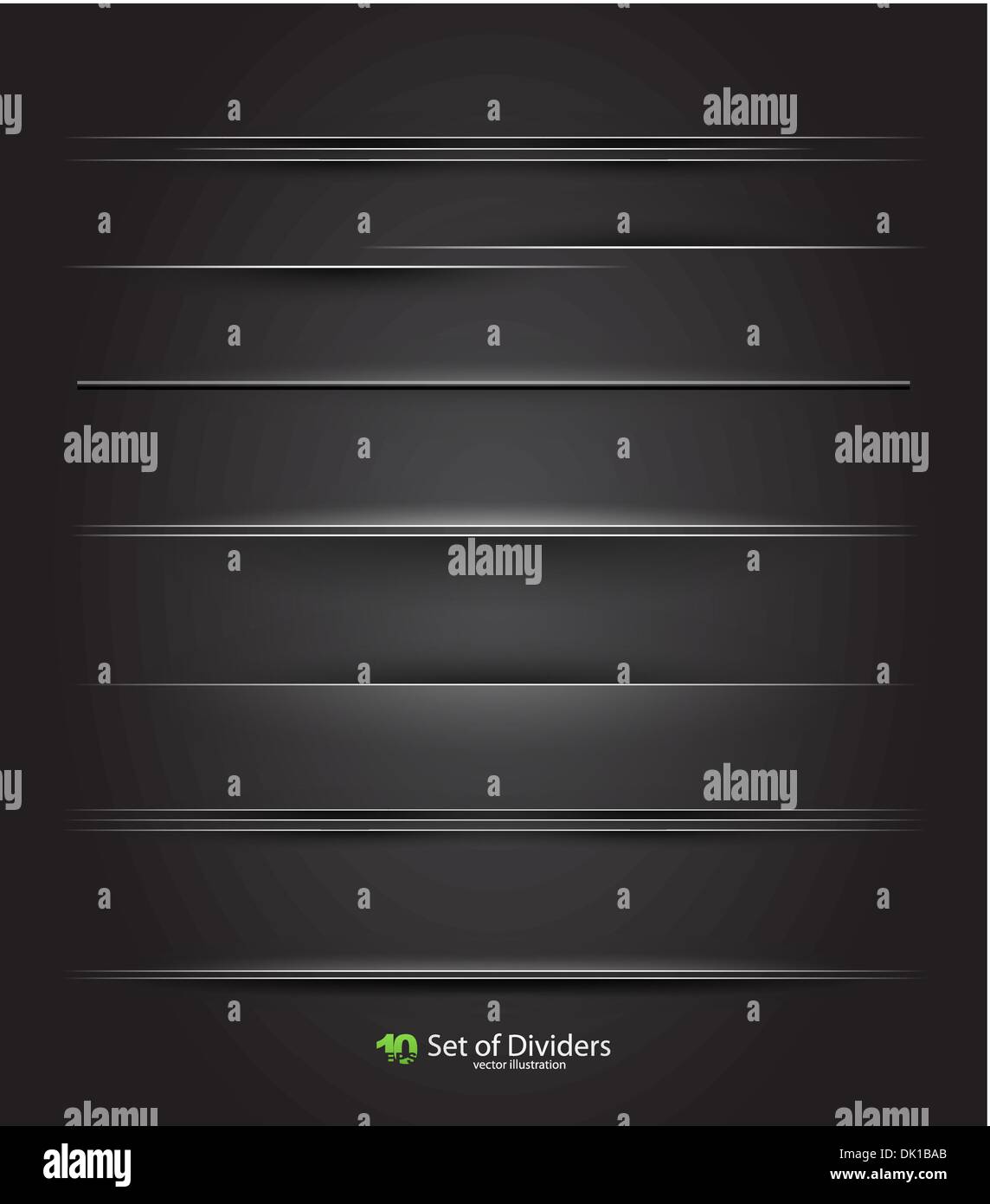 Collection of vector dividers for web Stock Vector Image & Art - Alamy