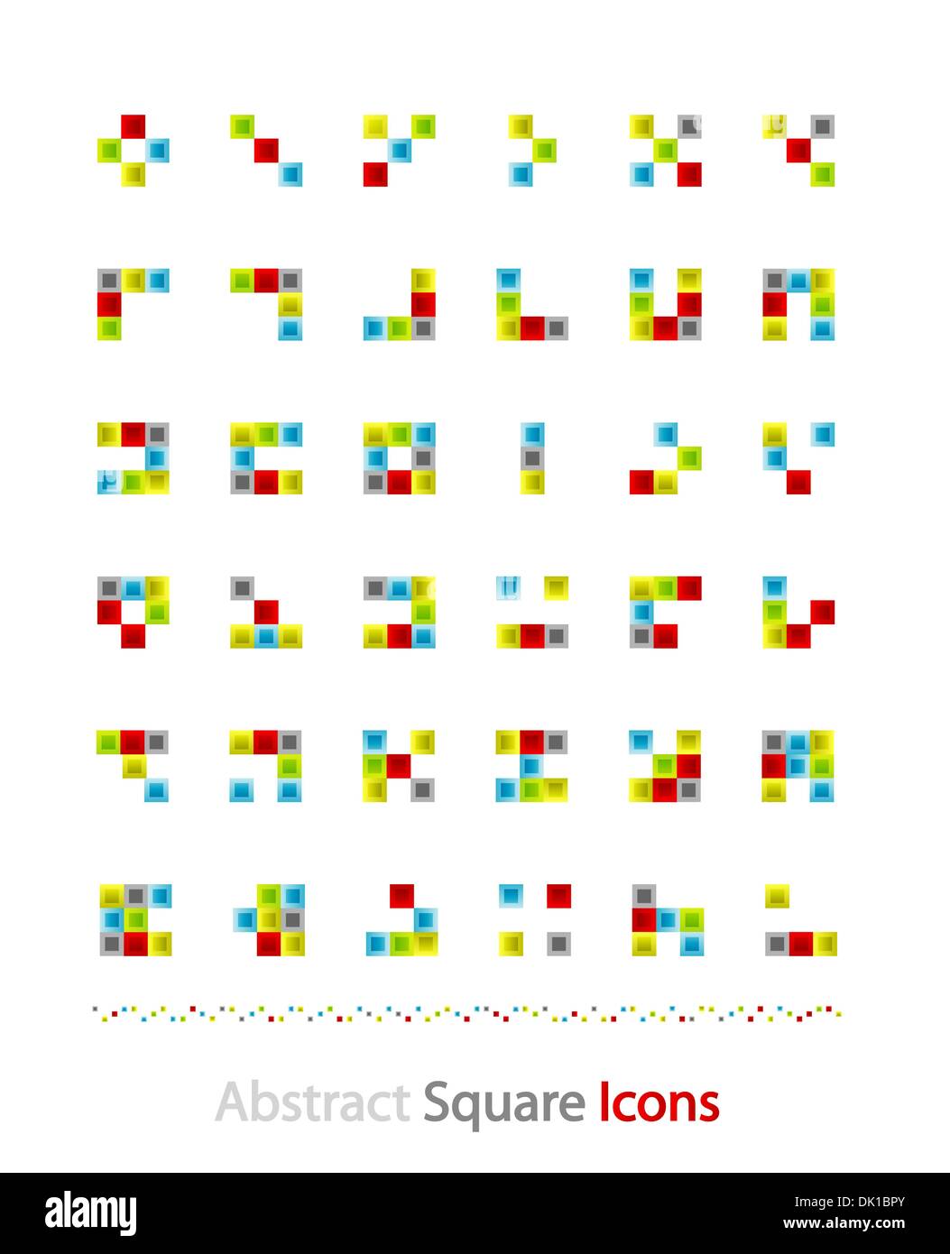 Vector abstract symbols for your design Stock Vector Image & Art - Alamy