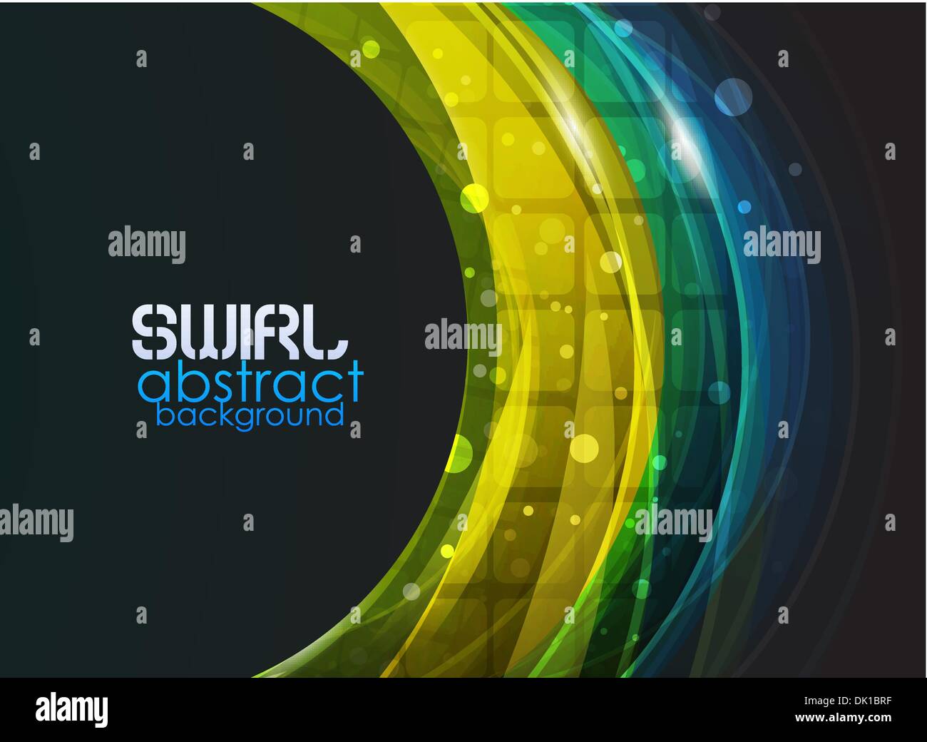 Abstract swirl motion background for your design. Made of glass round ...
