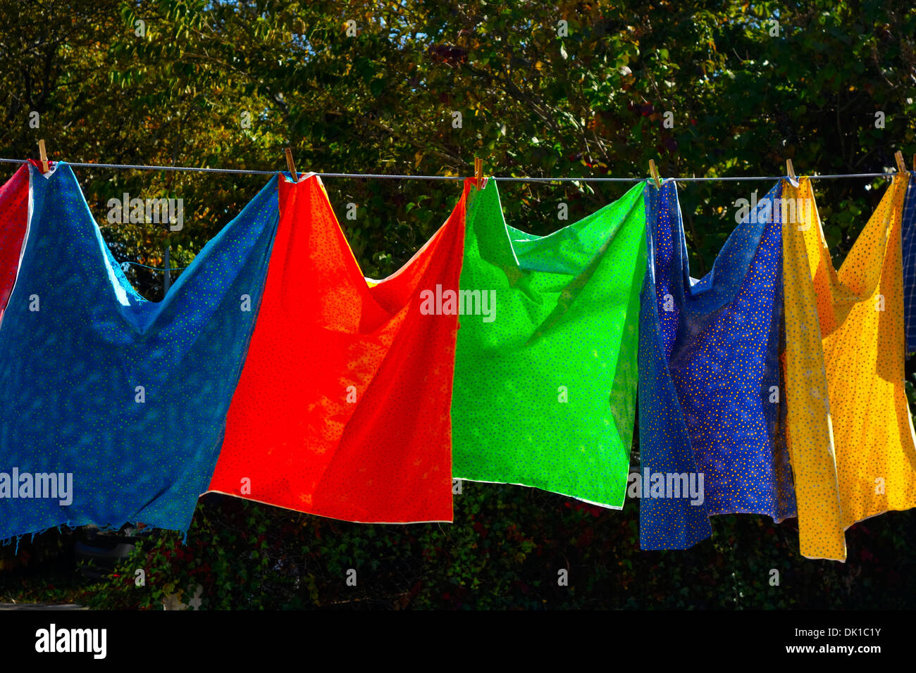 Clothing laundry wind brooklyn hi-res stock photography and images - Alamy