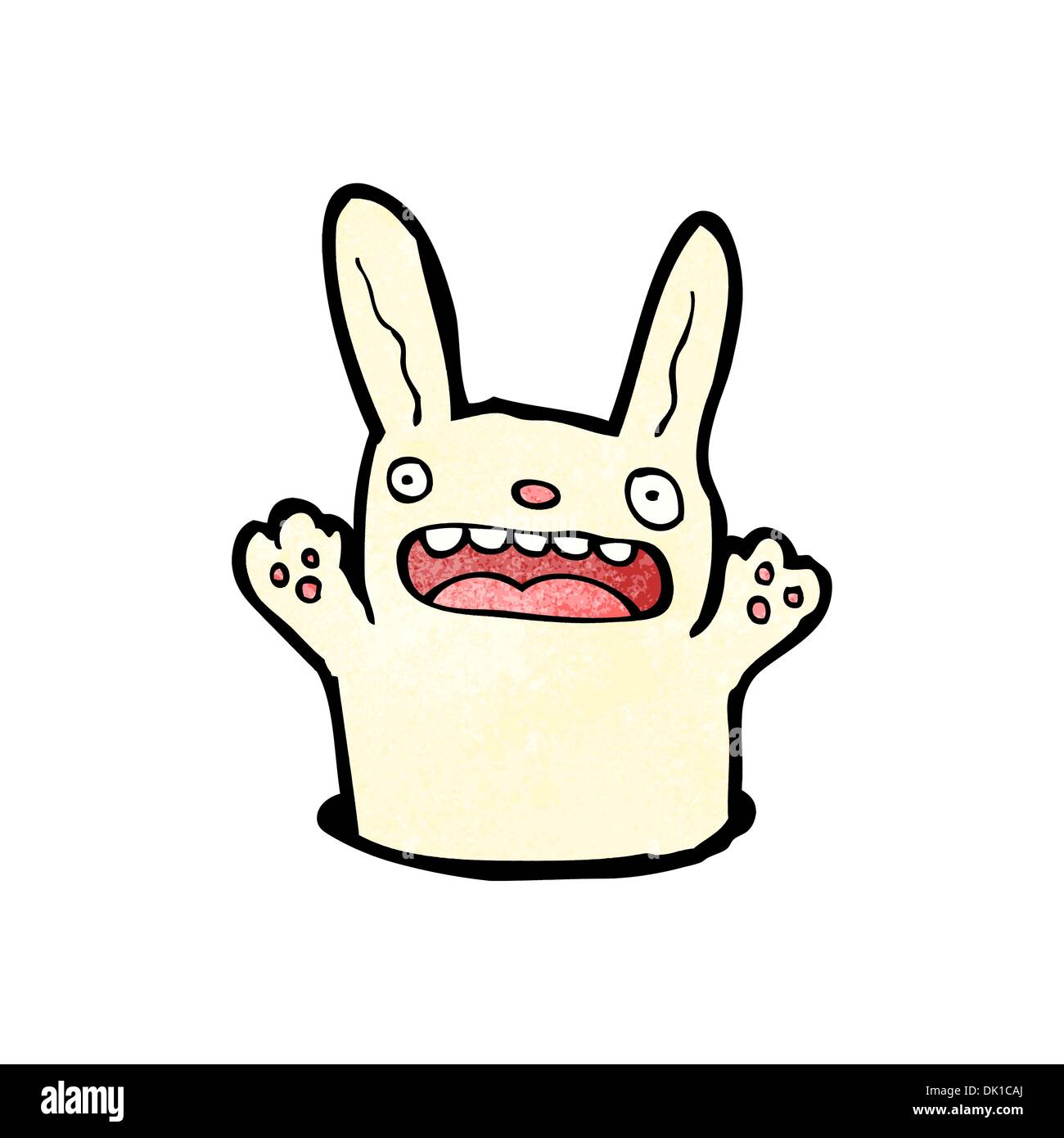 Retro cartoon with texture. Isolated on White Stock Vector Image & Art ...