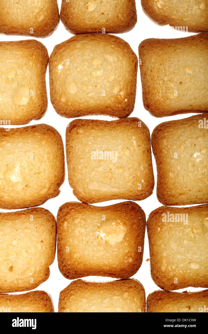 Many small dried rusks bread hi-res stock photography and images - Alamy