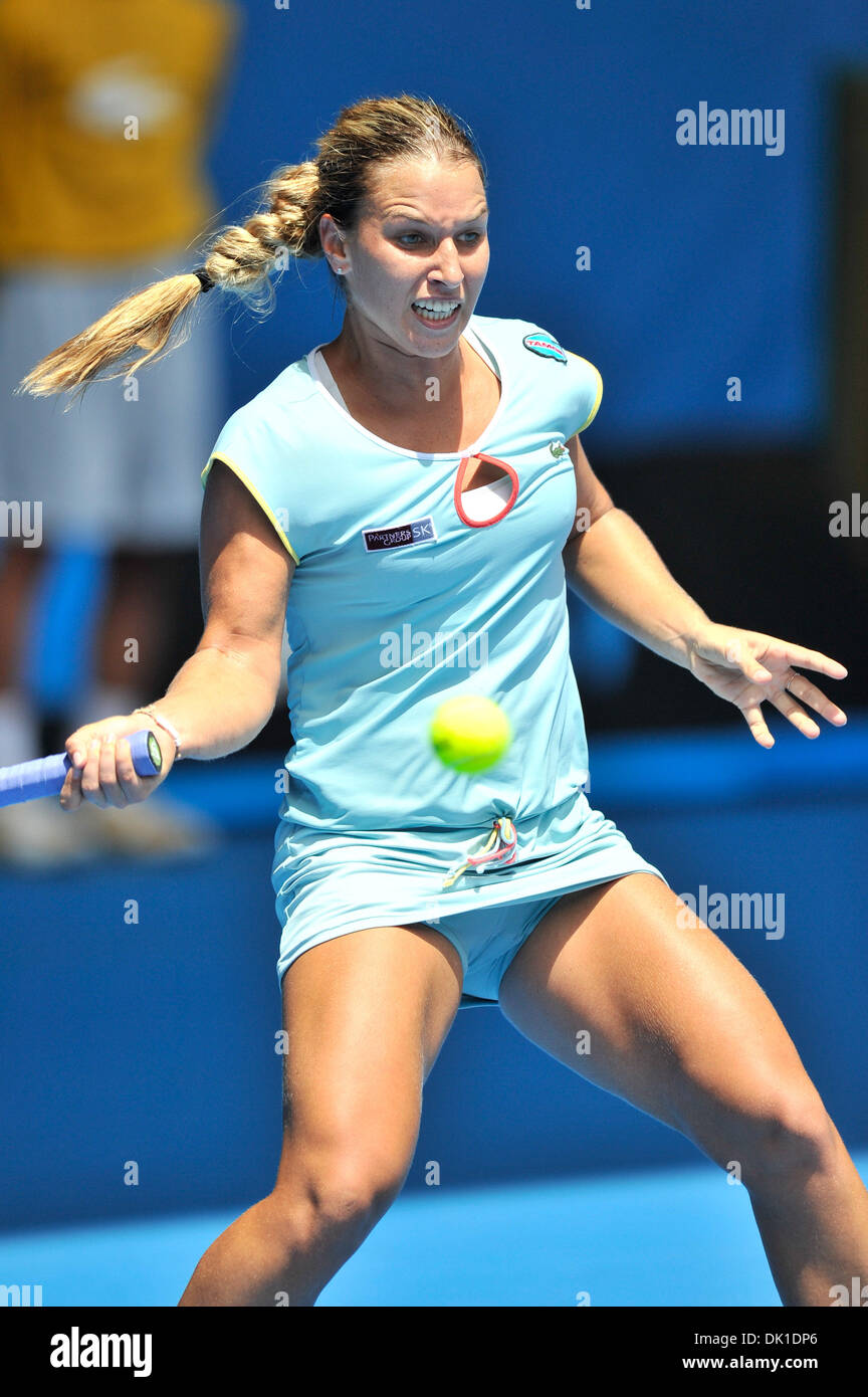 Jan. 21, 2011 - Melbourne, Victoria, Australia - Dominika Cibulkova ...