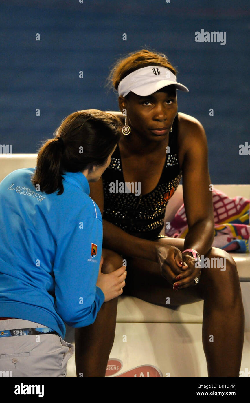 Jan. 21, 2011 - Melbourne, Victoria, Australia - Venus Williams (USA ...