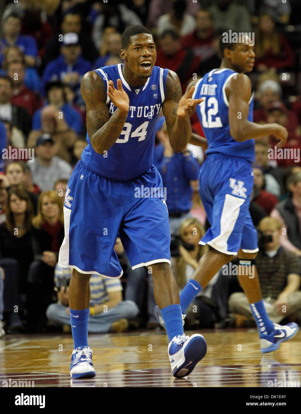 Jan. 22, 2011 - Columbia, South Carolina, US - Kentucky's DeAndre ...
