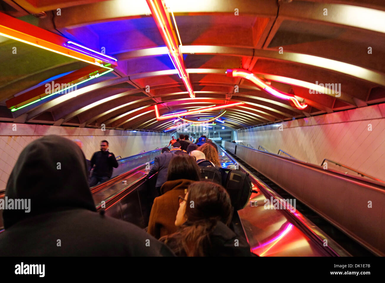 PATH train at World Trade Center Stock Photo - Alamy