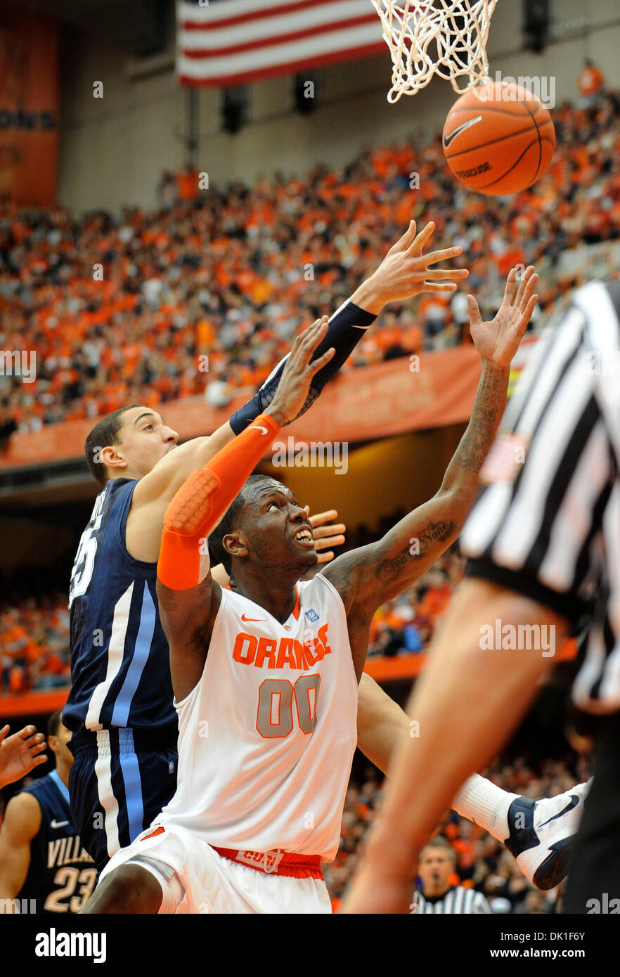 Jan 22, 2011 - Syracuse, New York, U.S. - Syracuse forward RICK JACKSON ...
