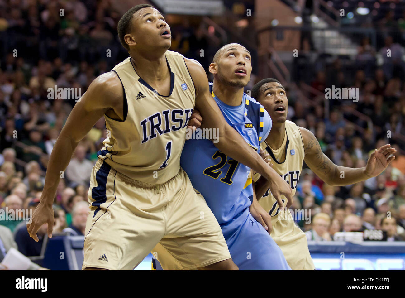 Jan. 22, 2011 - South Bend, Indiana, U.S - Marquette forward Joseph ...