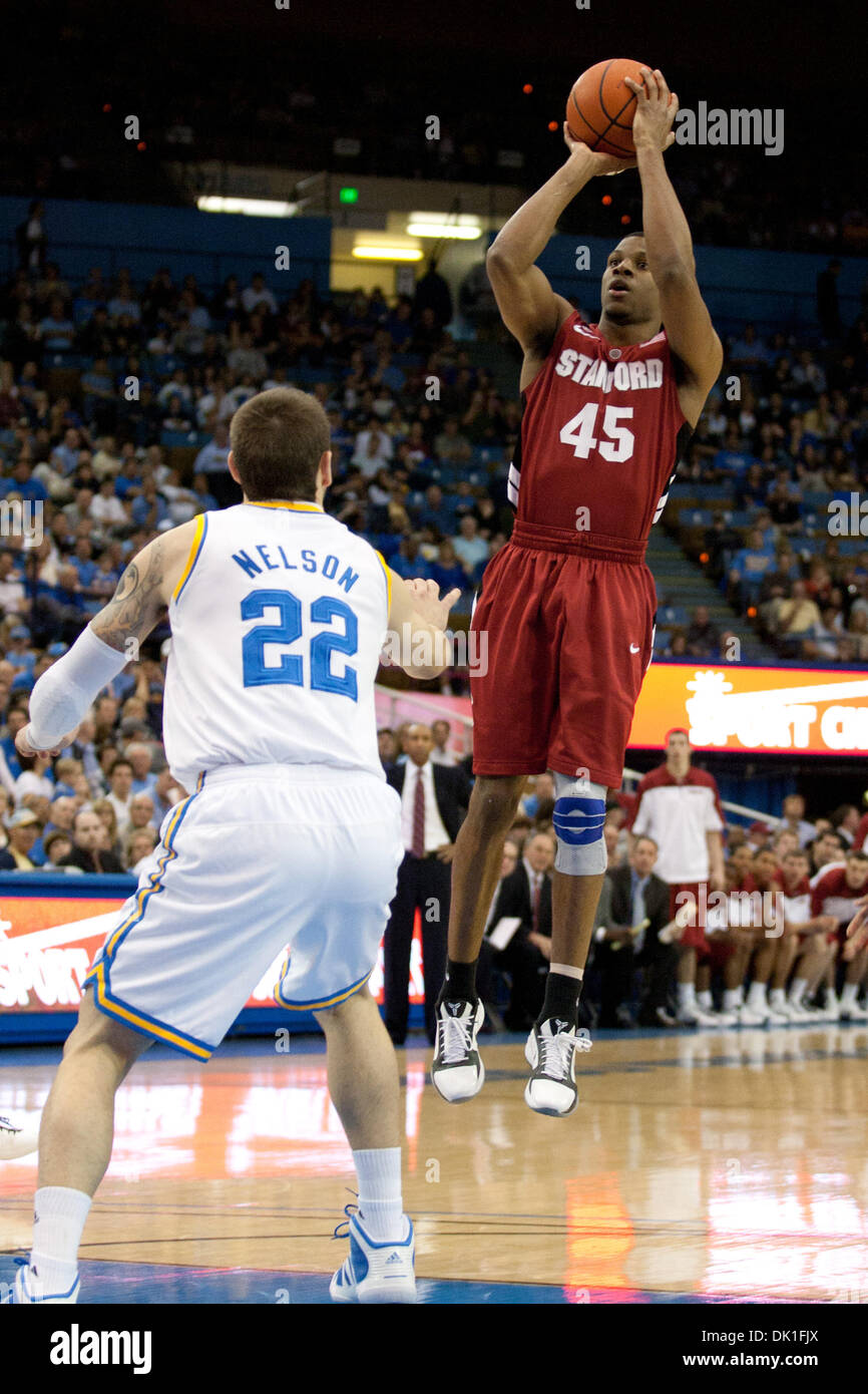 Jan. 22, 2011 - Westwood, California, U.S - Stanford Cardinal guard ...