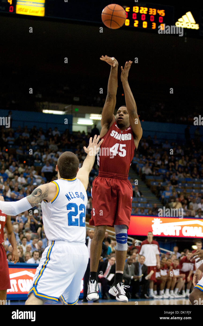 Jan. 22, 2011 - Westwood, California, U.S - Stanford Cardinal guard ...