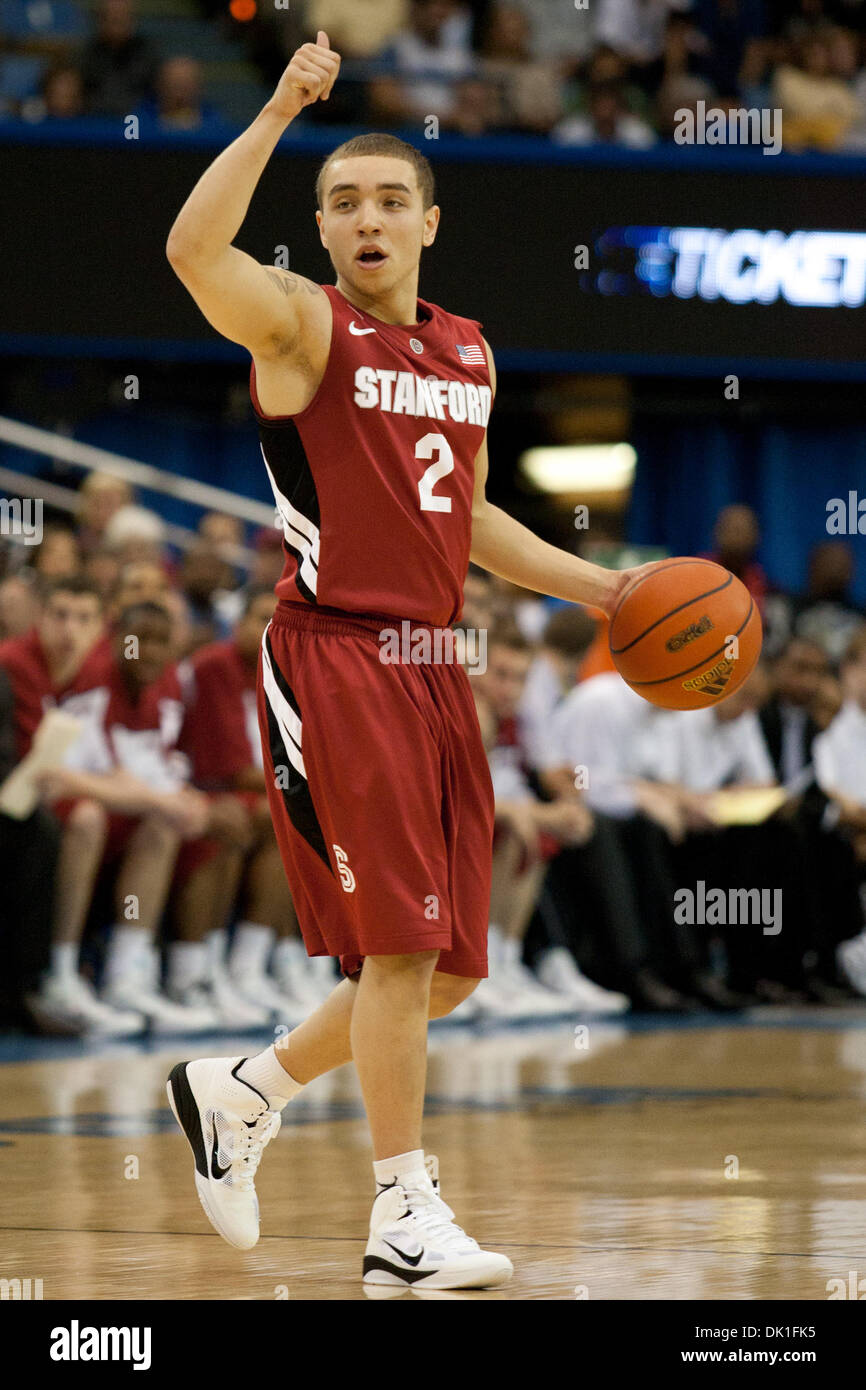Jan. 22, 2011 - Westwood, California, U.S - Stanford Cardinal guard ...