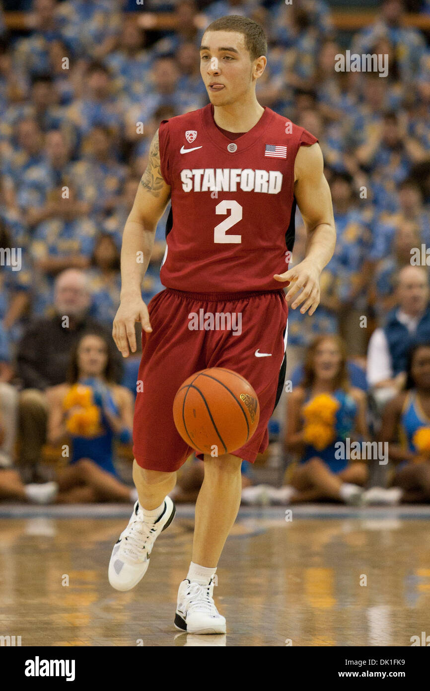 Jan. 22, 2011 - Westwood, California, U.S - Stanford Cardinal guard ...