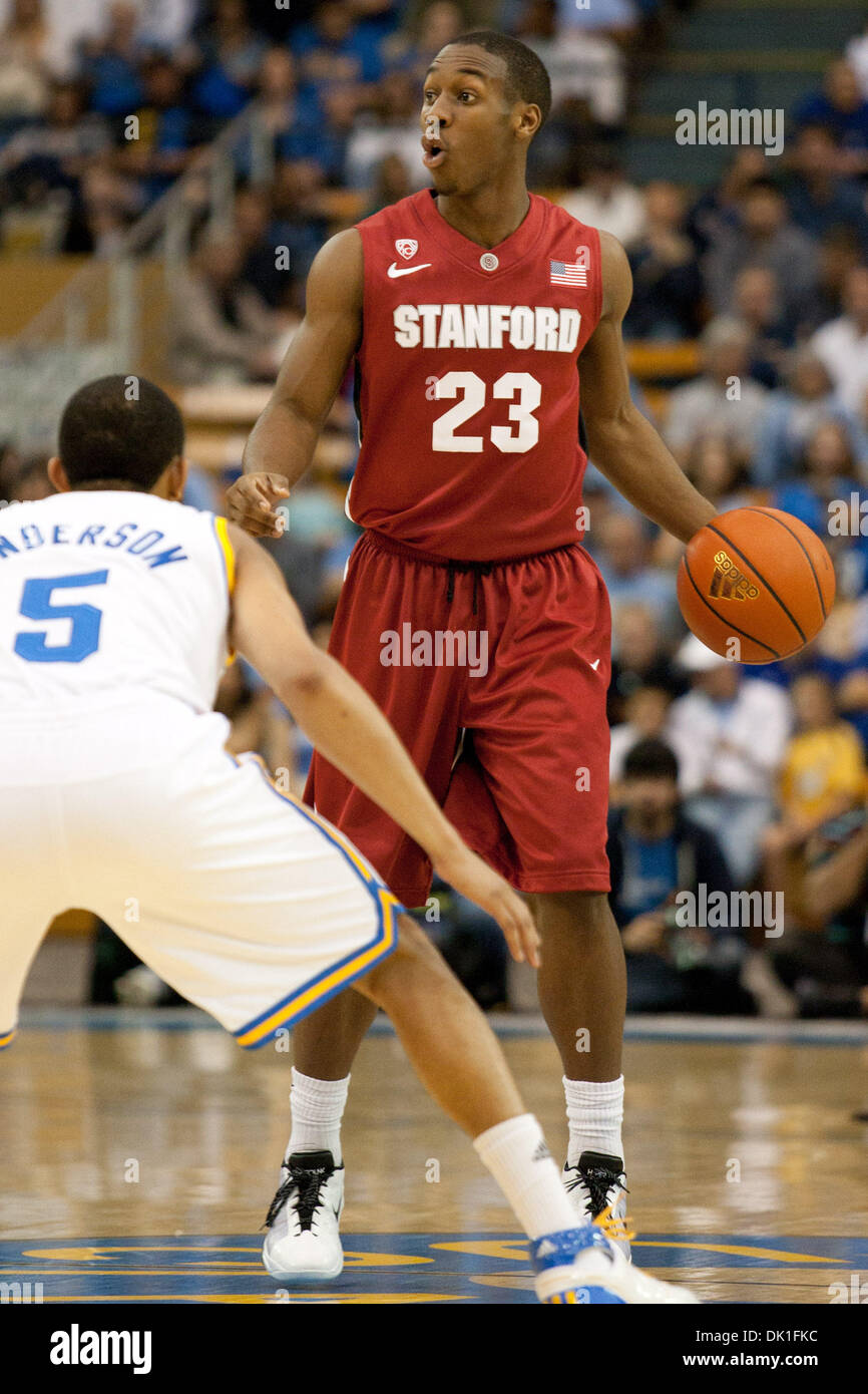 Jan. 22, 2011 - Westwood, California, U.S - Stanford Cardinal guard ...