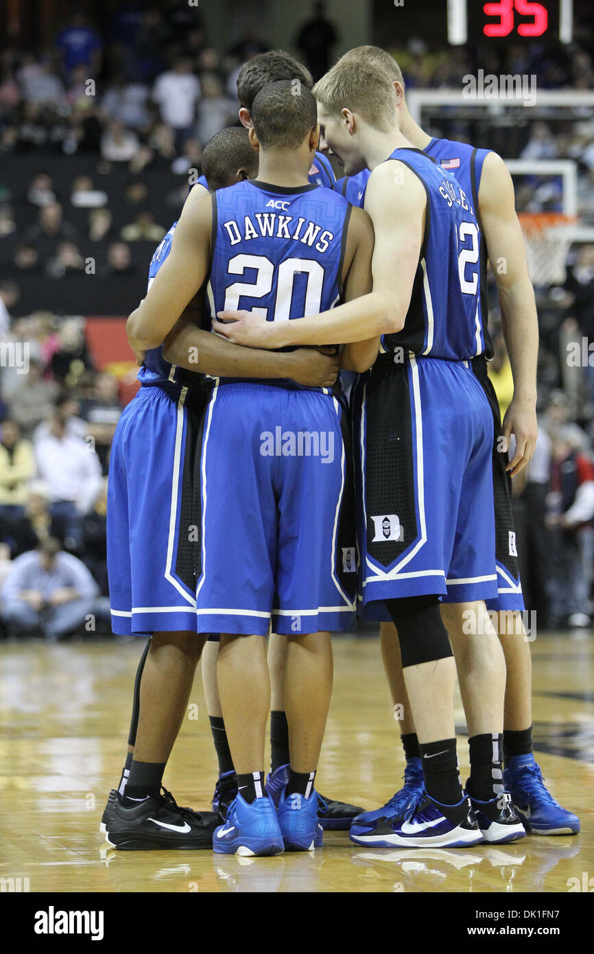 Jan. 22, 2011 - Winston-Salem, North Carolina, U.S - Dukes starting ...