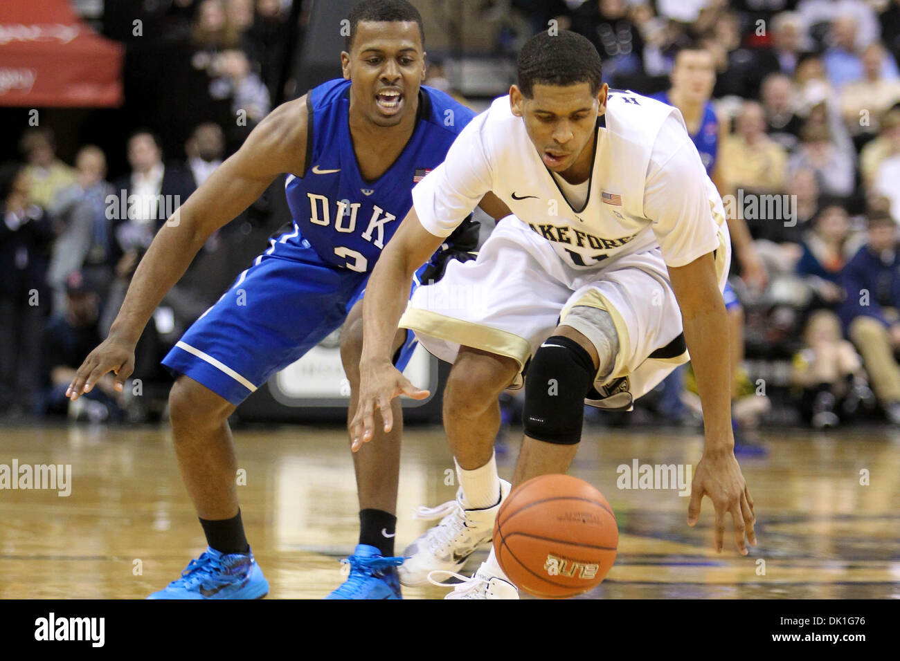 Jan. 22, 2011 - Winston-Salem, North Carolina, U.S - Duke Blue Devils ...