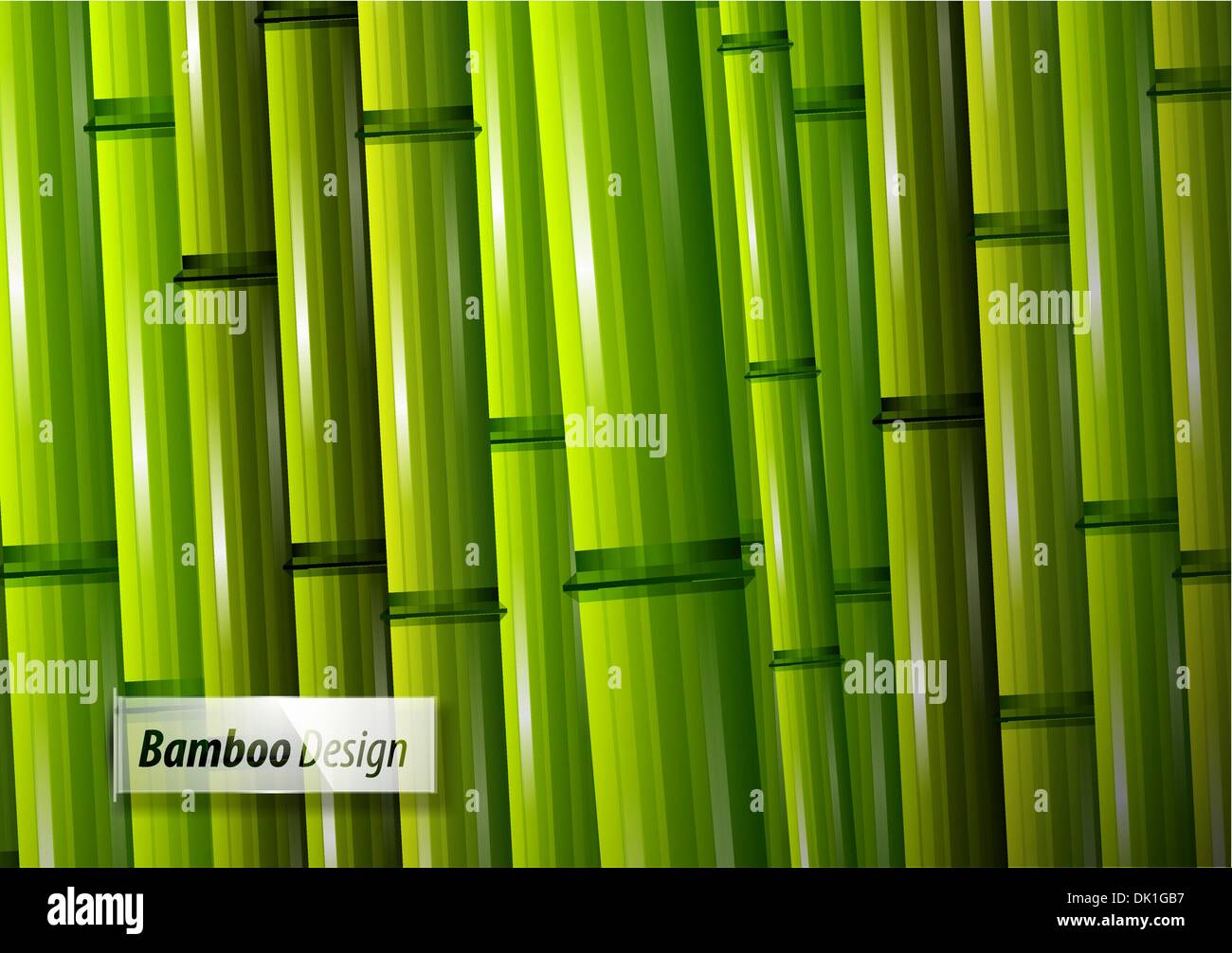 Yellow stem bamboo Stock Vector Images - Alamy