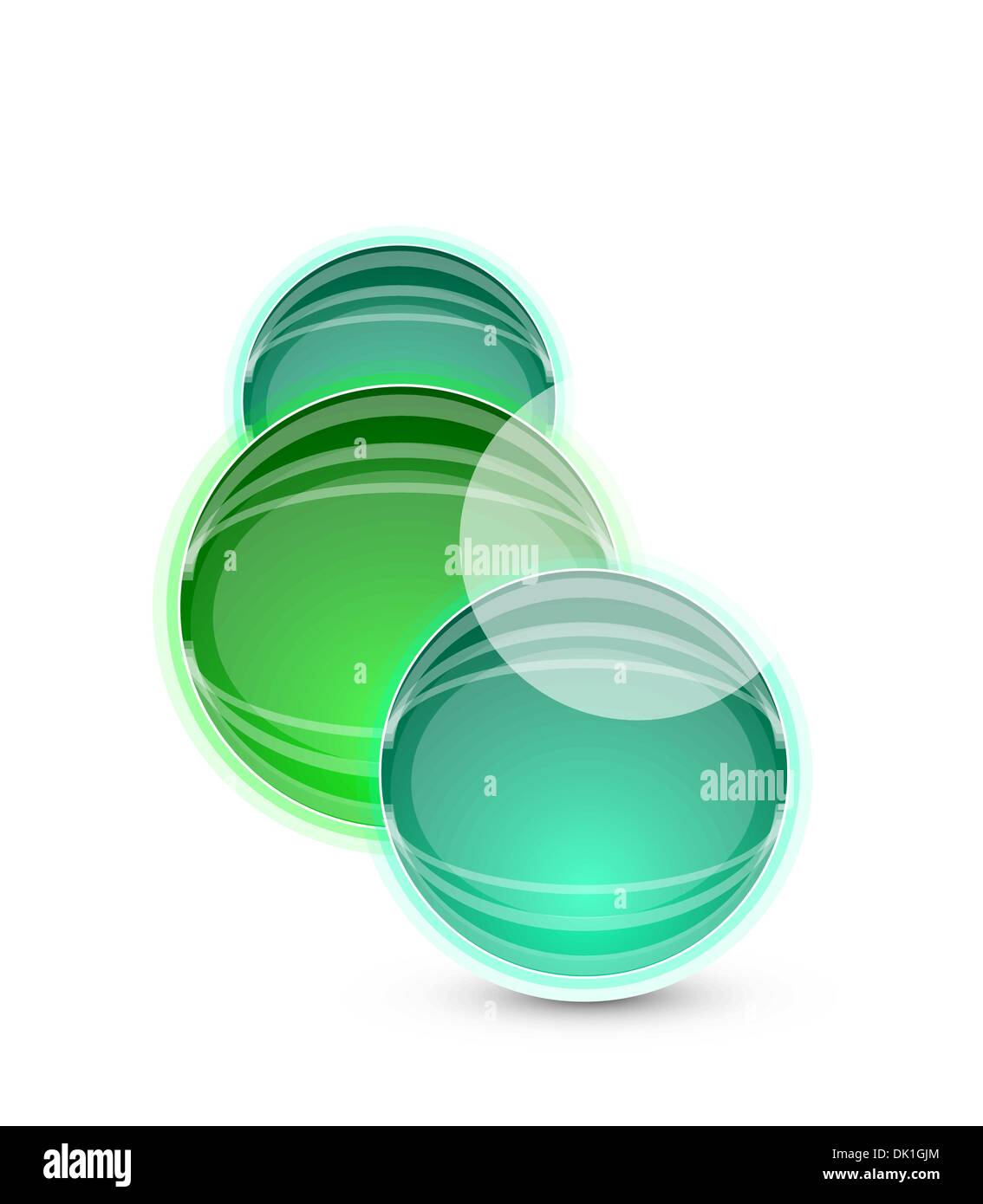 Vector smooth glass shapes design Stock Vector Image & Art - Alamy