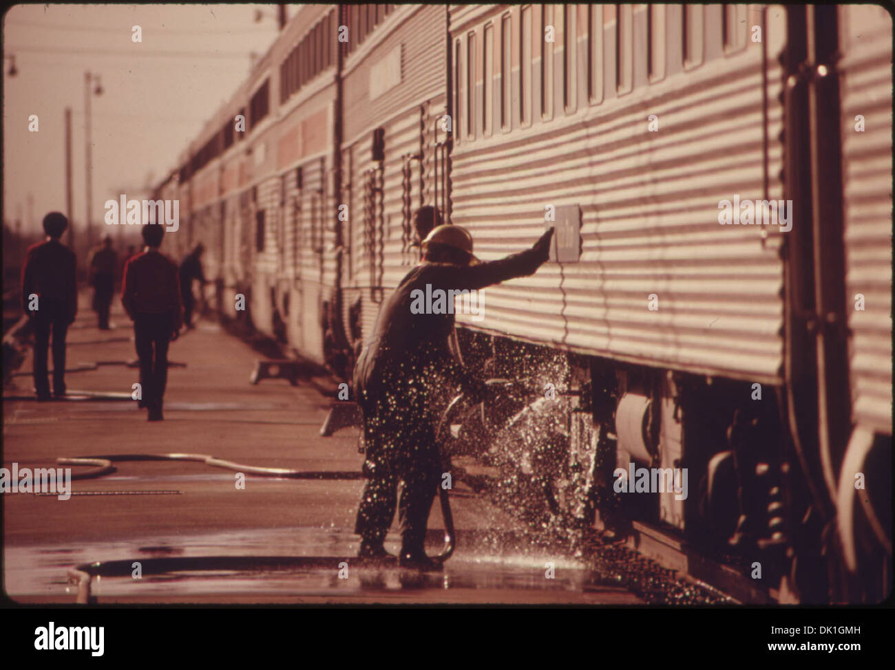 The Southwest Limited, an overnight passenger train traveling from Los ...