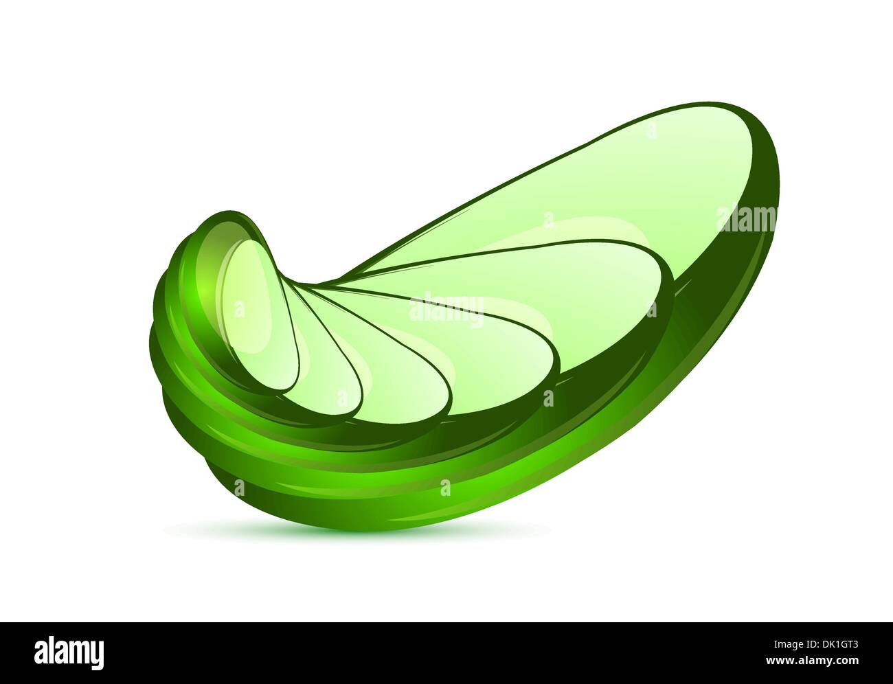 Vector smooth glass shapes design Stock Vector Image & Art - Alamy