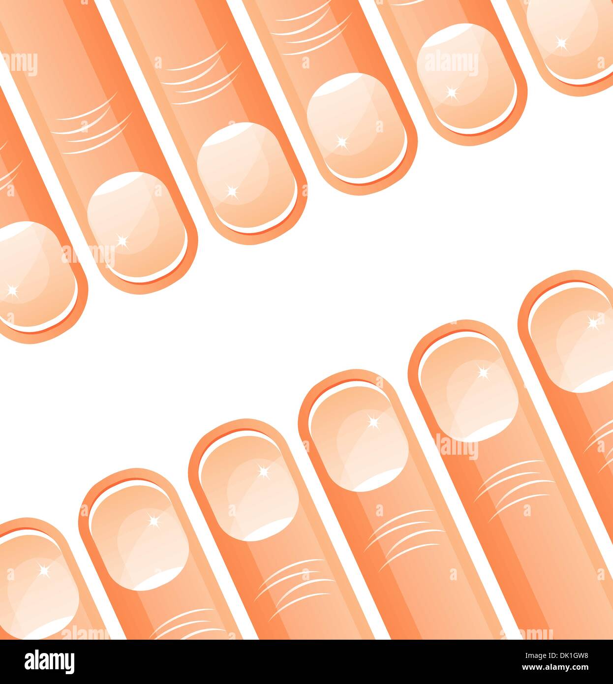 Hand fingers pointing left Stock Vector Images - Alamy