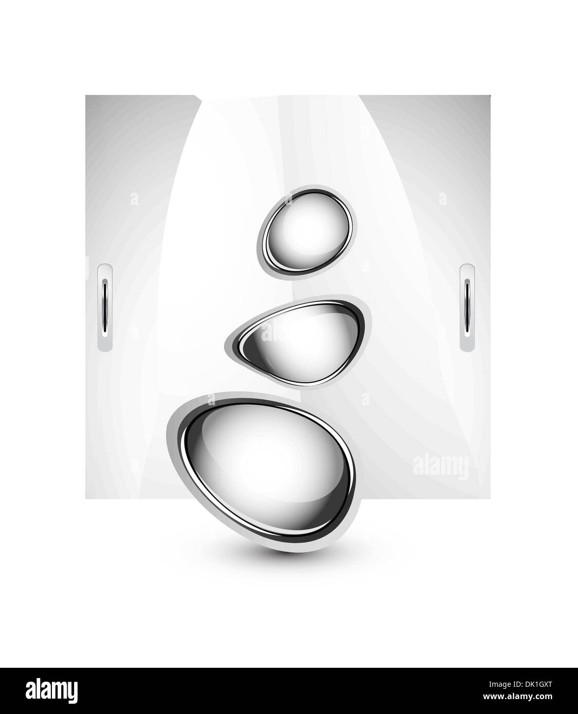 Vector smooth glass shapes design Stock Vector Image & Art - Alamy