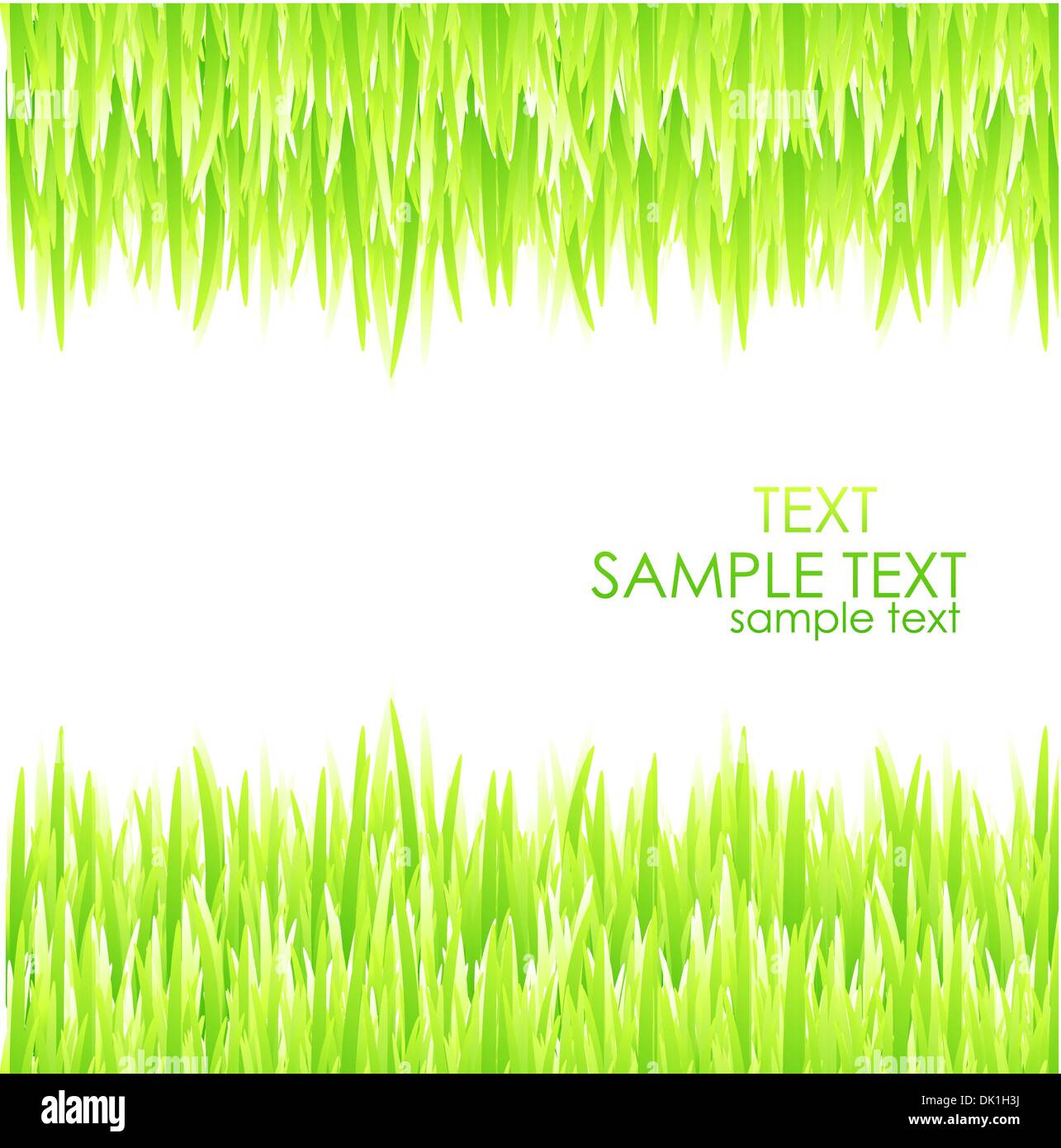 Nature vector background. Fresh green grass Stock Vector Image & Art ...