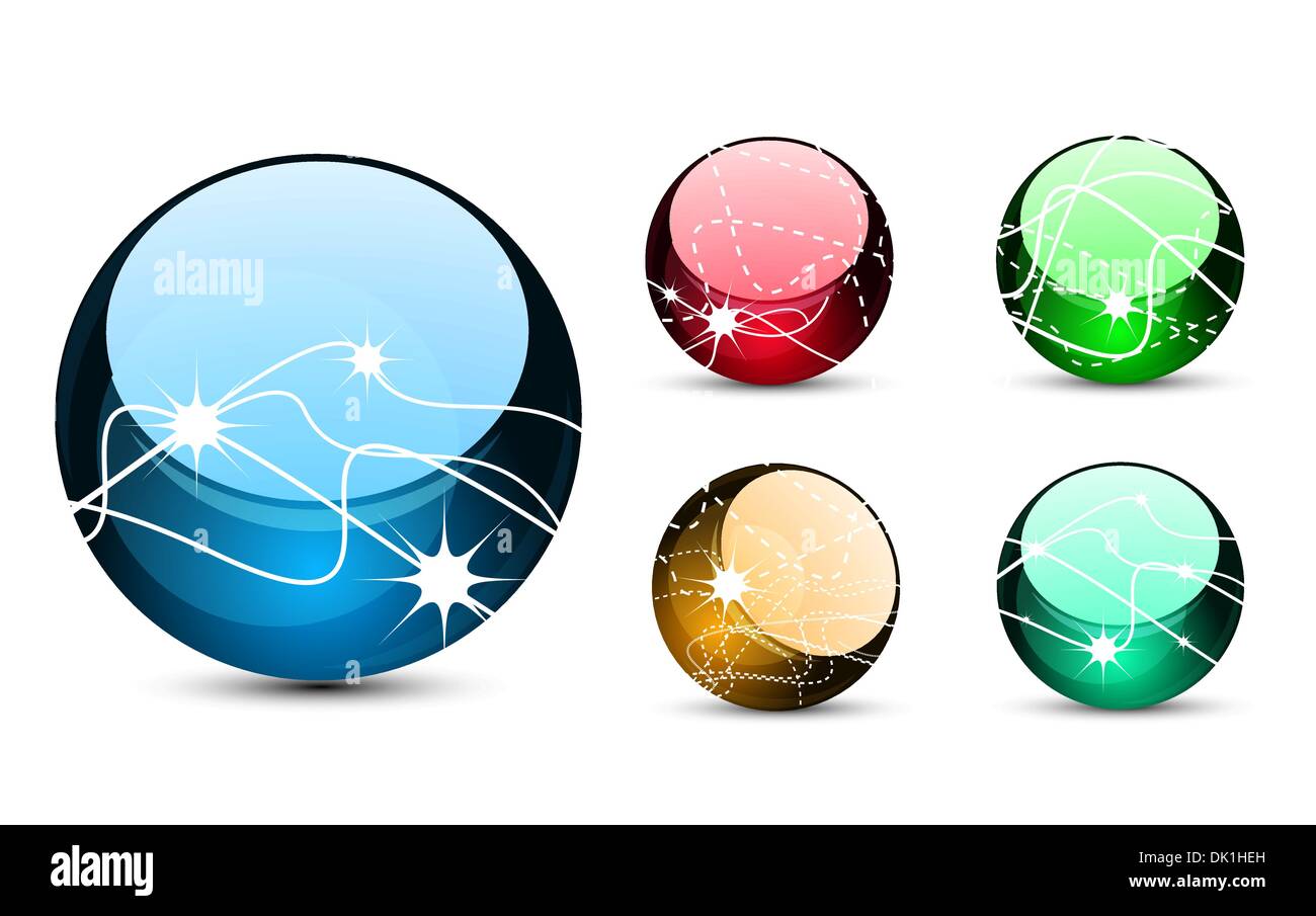 Vector smooth glass shapes design Stock Vector Image & Art - Alamy