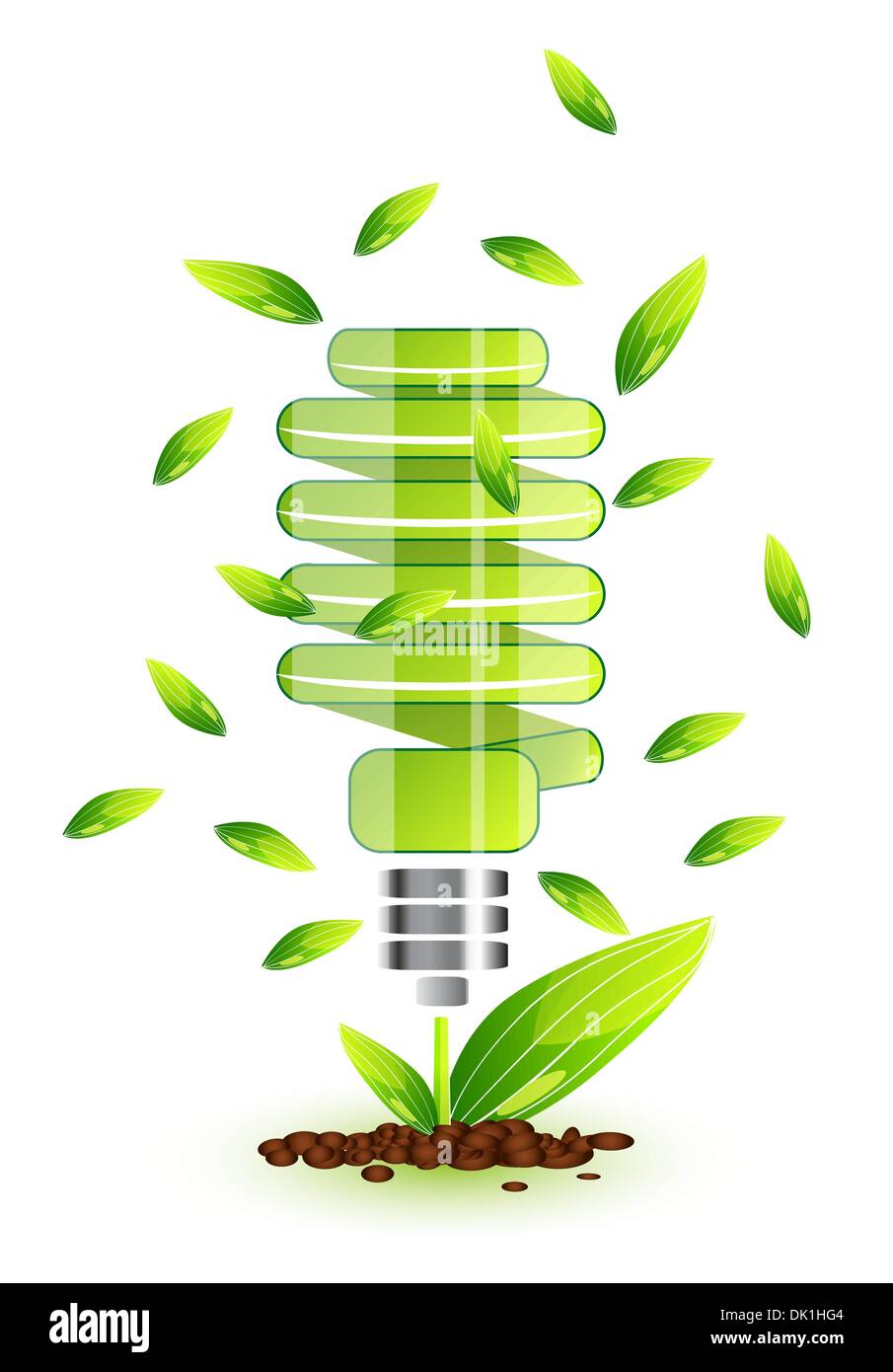 Abstract green nature eco concept Stock Vector Image & Art - Alamy