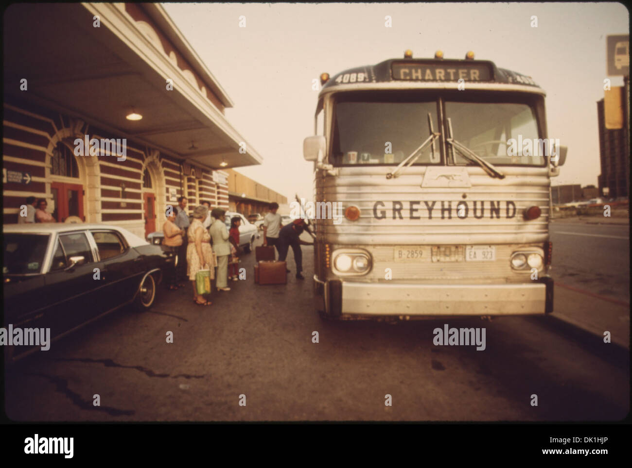 Vintage american bus hi-res stock photography and images - Alamy