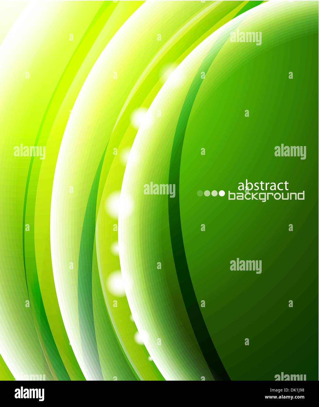 Creative green wave vector background Stock Vector Image & Art - Alamy