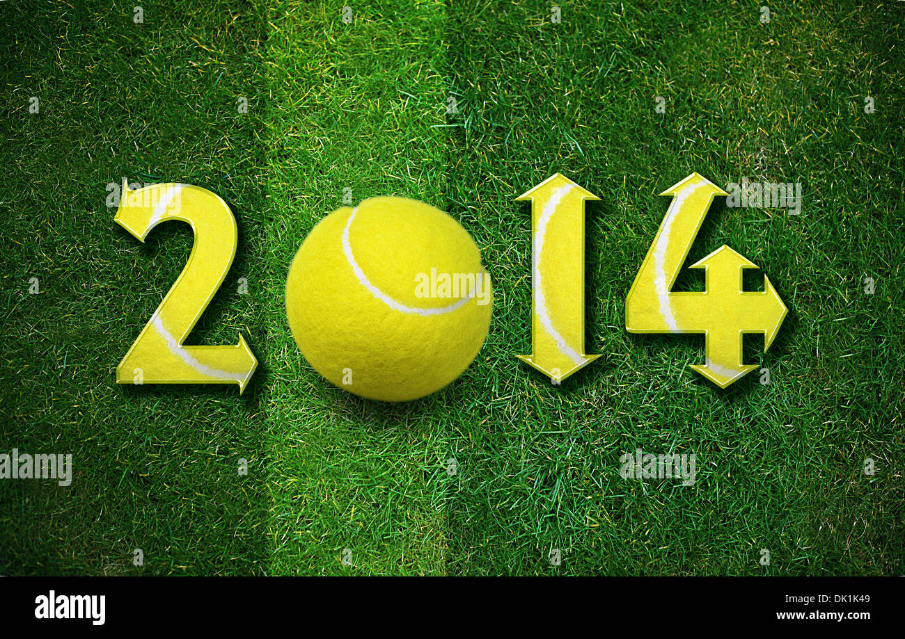 Happy new sport year 2014 with Football, the same concept available for ...