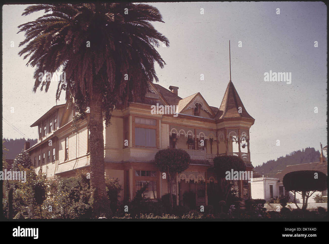 Victorian architecture is well-preserved in Eureka, California ...