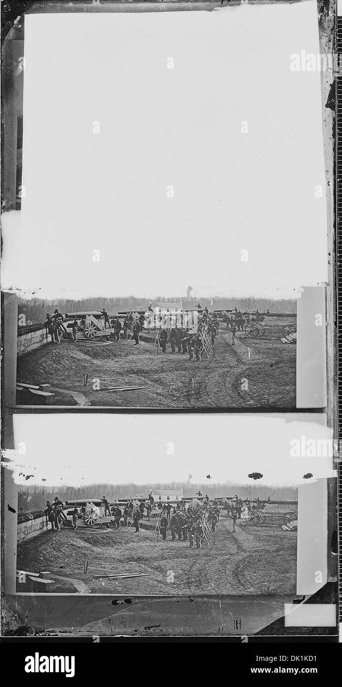A scenic view in Fort Totten, showcasing the landscape and military ...