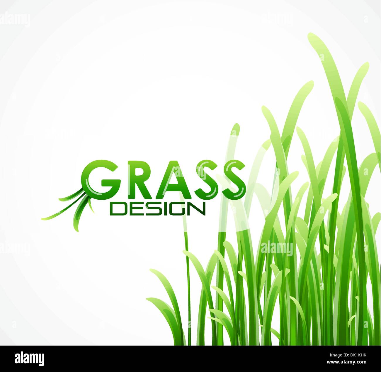 Modern nature abstract background. Green grass background Stock Vector ...